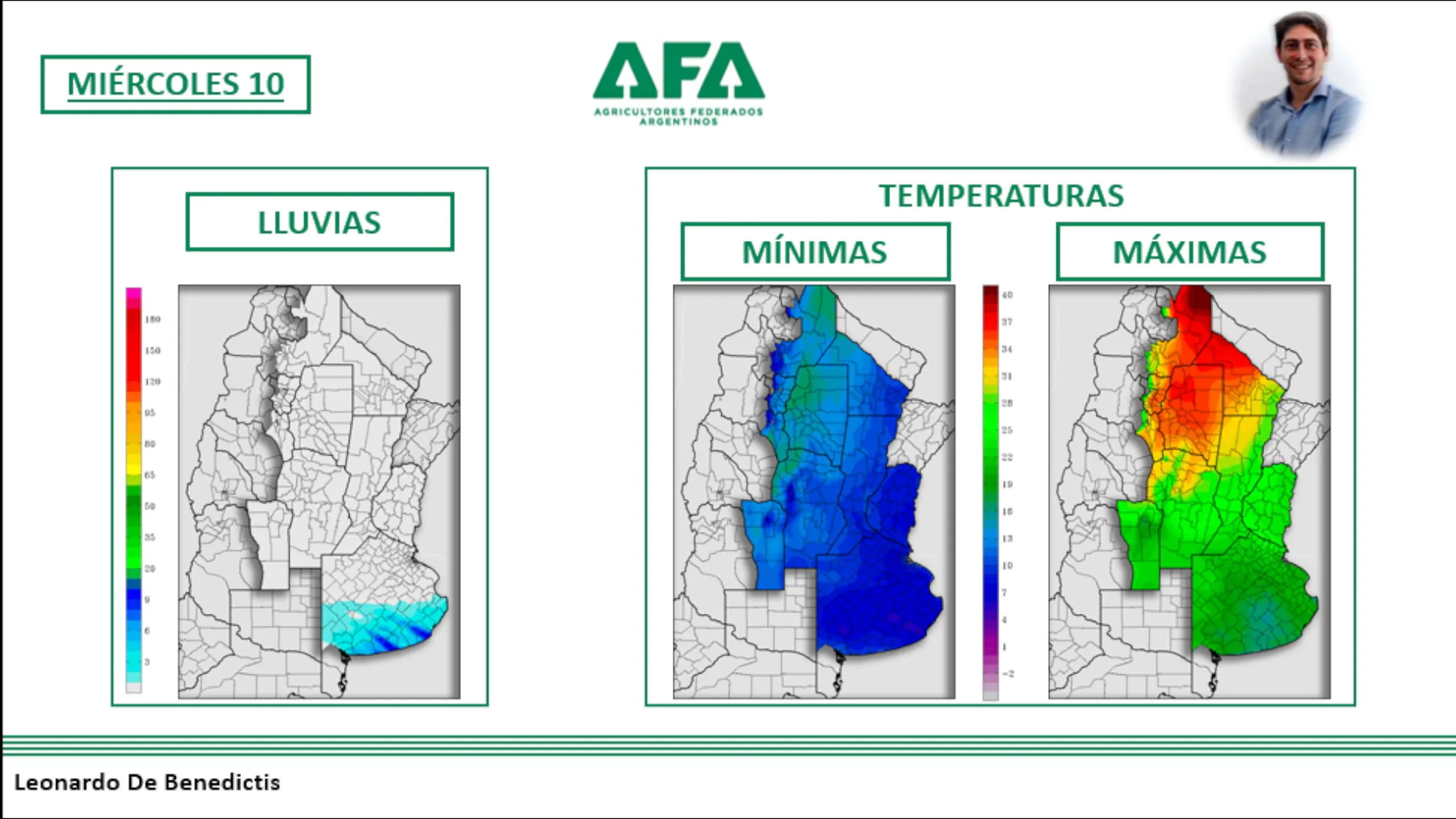 El tiempo con foco agro: estabilidad y aumento térmico según De ...